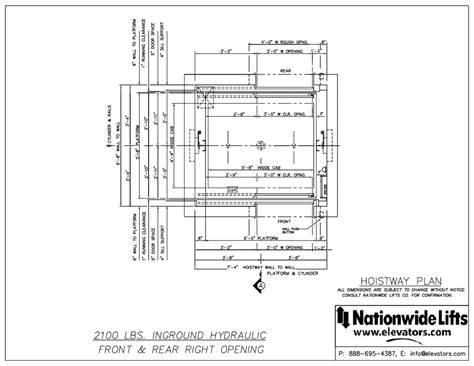 Hydraulic Passenger Elevators Conveying Equipment Cad Drawing Autocad Blocks Arcat