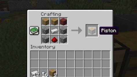 Minecraft 피스톤 만드는 방법 Proguideah