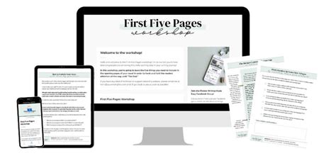 [workshop] How To Hook Readers In Your First 5 Pages Book Coach You