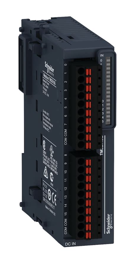 schneider electric modicon tm3 tm3di16g discrete input module 16