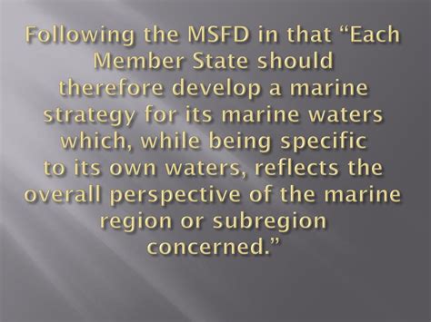 Ppt Marine Strategy Framework Directive Good Environmental Status