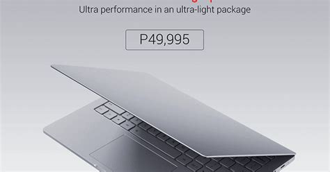 Xiaomi Mi Notebook Air Fingerprint Edition Arrives In The Philippines