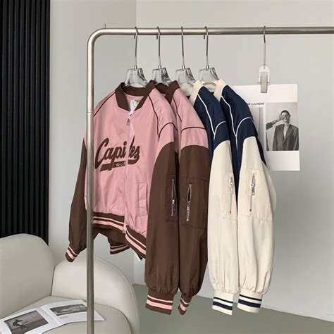 레디 바시티 스타디움 자켓 오버핏 야구점퍼