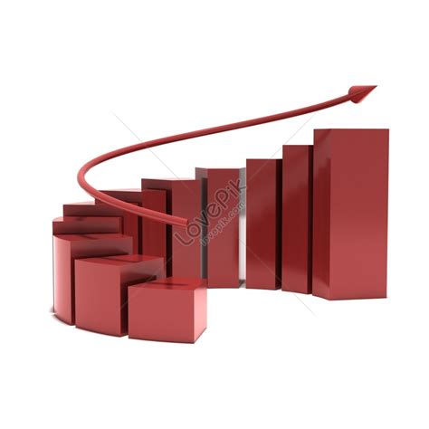 3d 모양 차트 성장 그래프 사진 사진 무료 다운로드 Lovepik
