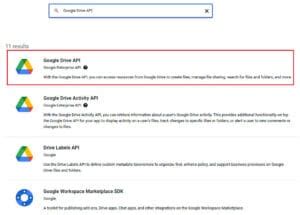 Make Create A Restricted Connection To Google Drive Gmail