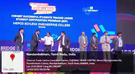 [video] Mepco Schlenk Engineering College Posted On Linkedin