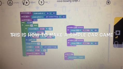 How To Make An Awesome Car Game On Your Microbit Youtube