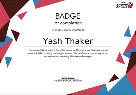 yash thaker on linkedin crewai deeplearningai agents