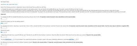 Solved Use Exhibit 12B 1 And Exhibit 12B 2 Each Of The Chegg Com