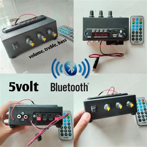 Mini Amplifier Mini Bluetooth Amplifier 5v No 15 Shopee Malaysia