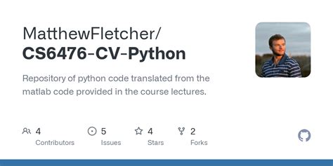 Github Matthewfletcher Cs6476 Cv Python Repository Of Python Code