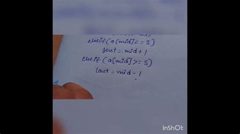 Seminar Of Data Structures Topic Binary Search Youtube