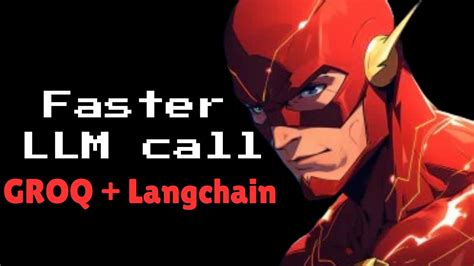 Groq Llm And Langchain Streaming Faster Llm Rag Inference Youtube