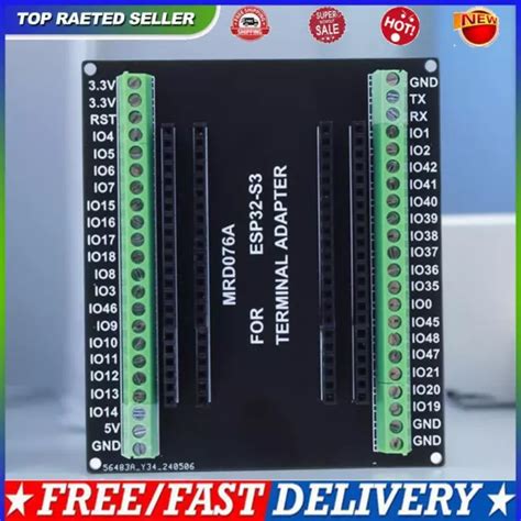 For Esp32 S3 Gpio Breakout Board Gpio Iot Development Board Expansion Module £589 Picclick Uk