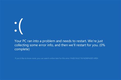 How To Fix Page Fault In Nonpaged Area Windows Error