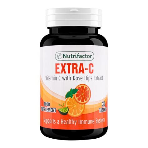Buy Nutrifactor Extra C Vitamin C Healthy Immune System Food Supplement Tablets Online At