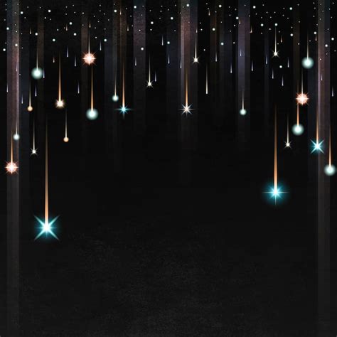 검은 배경 벡터에 패턴 골드 반짝 프리미엄 벡터