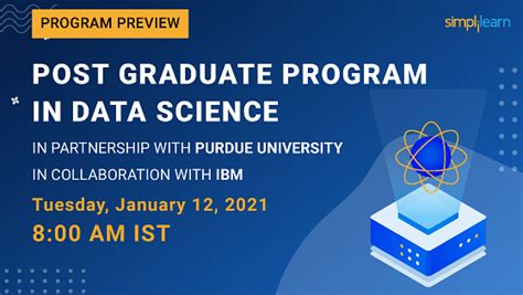 Program Preview Post Graduate Program In Data Science