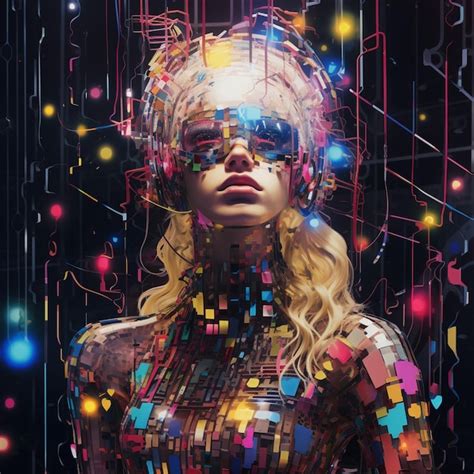 Premium Ai Image Glitches As A Source Of Inspiration To Redefine Visual Aes