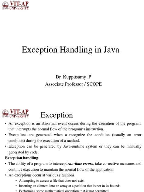 exception handling in java download free pdf computer program