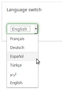 Question Type Language Switch LimeSurvey Manual