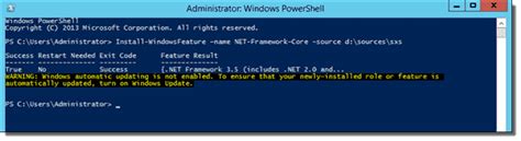 Installing NET Framework Failed On Windows Server Sysops