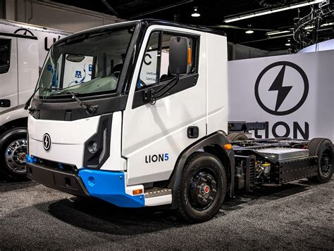 Lion Electric Unveils Lion5 All Electric Class 5 Truck With In House Lion Electric Unveils Lion5 All Electric Class 5 Truck With In House