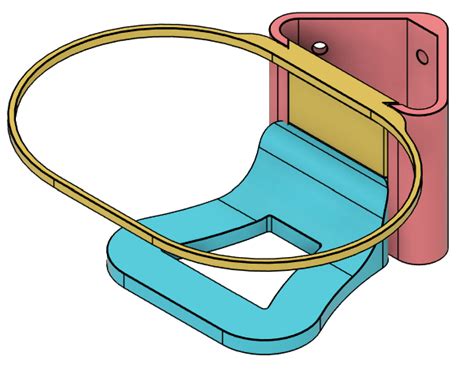 Hidden Wall Mount For Google Nest Audio By Poulanker Download Free STL Model Printables Com