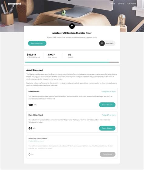 Frontend Mentor Responsive Page Using React And Tailwind Css Coding Challenge Solution