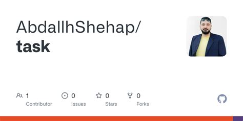 GitHub AbdallhShehap Task