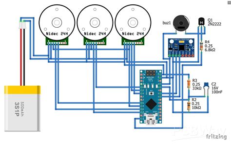 Arduino 3D Printed Self Balancing Cube Share Project PCBWay