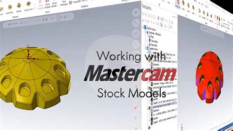Mastercam Stock Model A Closer Look Youtube