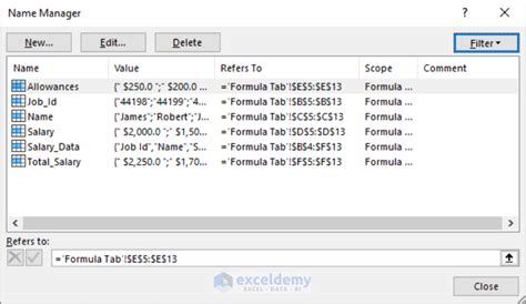 How To Delete Defined Names In Excel 3 Easy Ways ExcelDemy