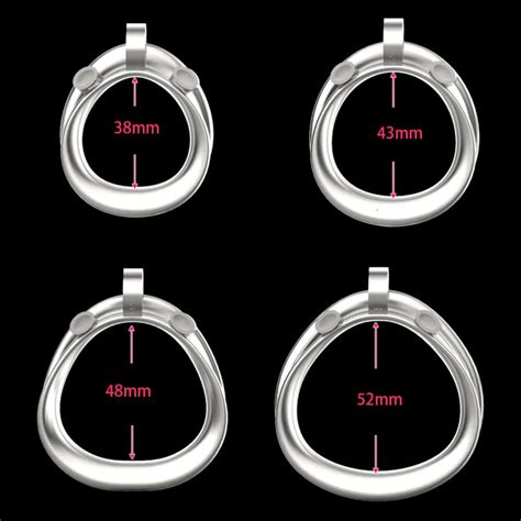 Stainless Steel Python V Male Chastity Device Cobra Cock Mamba Cage Penis Ring For Enhanced