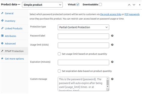 Woocommerce Integration Password Protect Wordpress Pro