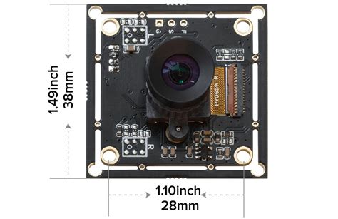 ArduCam 120fps Global Shutter USB Camera Board 1MP OV9281 UVC M12 Lens RobotShop