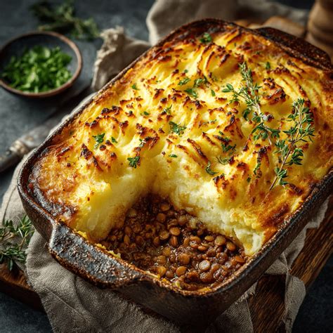 Vegan Lentil Shepherds Pie Recipe Cozy And High Protein