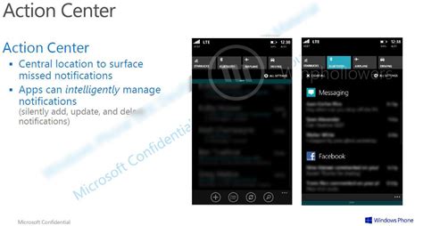 First Windows Phone 8 1 Notification Center Screenshots Leak Softpedia