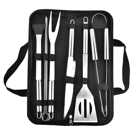 Cowin Professional Outdoor Bbq Grill Tools Set 9 Pcs Stainless Steel