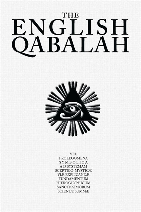 The English Qabalah By Vsv Goodreads