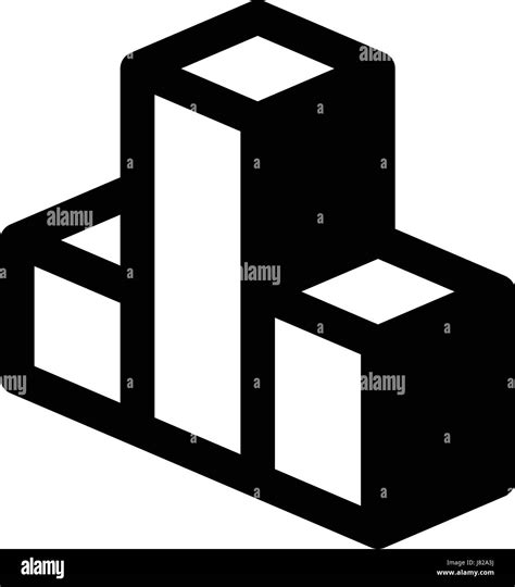 Isometric Box Chart Stock Vector Image Art Alamy