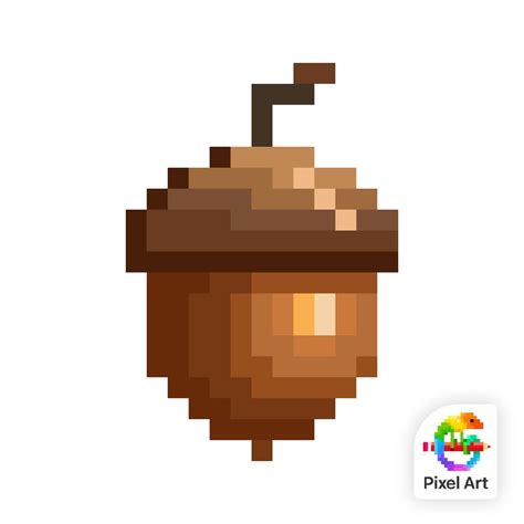 Acorn Pixel By Pixeldonutofcanada91 On Deviantart