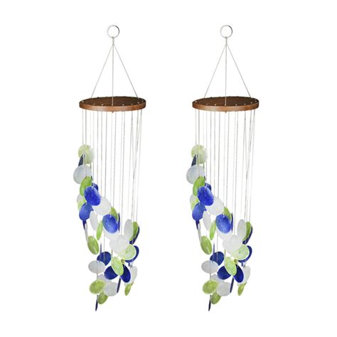 Arlmont And Co Kynadee 2 Piece Wind Chime Set Wayfair
