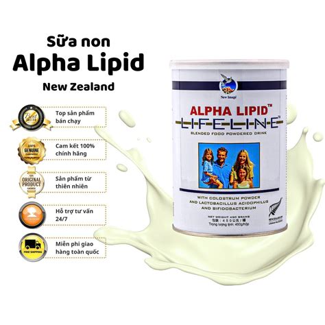 Sữa Non Alpha Lipid New Zealand Kèm Hóa Đơn Vat Chính Hãng Healthy24h