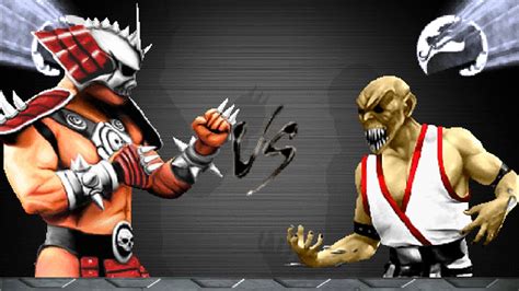 👊 Shao Kahn Vs Baraka Mortal Kombat Youtube