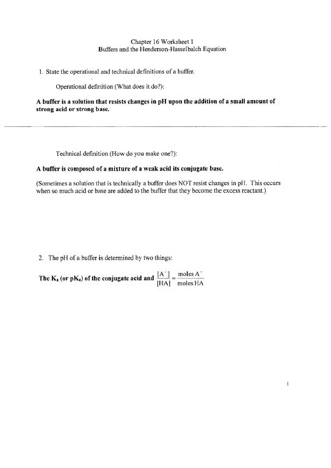 Top 8 Buffer Solutions Worksheet Templates Free To Download In Pdf Format Top 8 Buffer Solutions Worksheet Templates Free To Download In Pdf Format