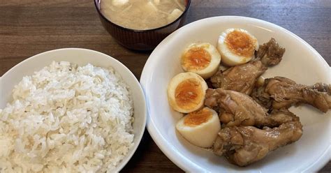 自炊の記録（手羽元のさっぱり煮）｜ポン太