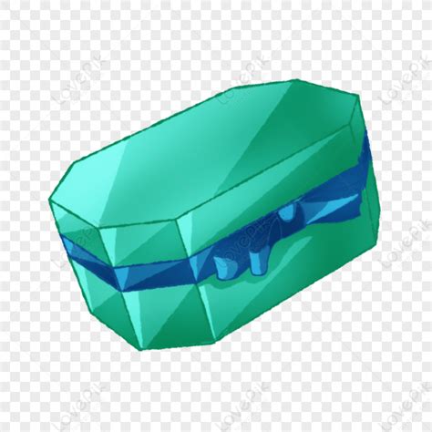 파란색 녹색 활 선물 상자 Png 일러스트 무료 다운로드 Lovepik