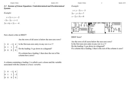 Linear Algebra Systems Matrices And Matrix Operations