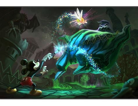 Epic Mickey 2 The Power Of Two Scrapped Content Gallery Epic Mickey